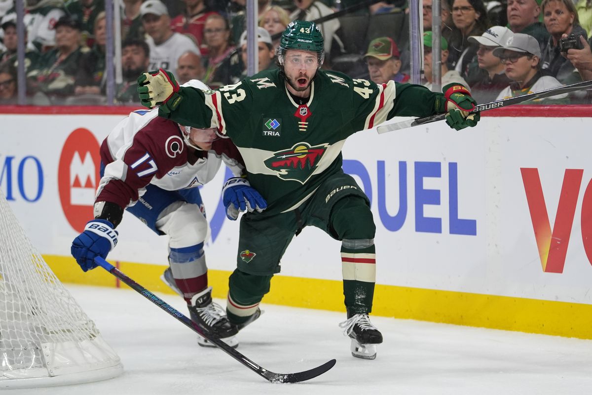 Kaprizov gets the Wild going with a goal and two assists in a 5-1 win ...