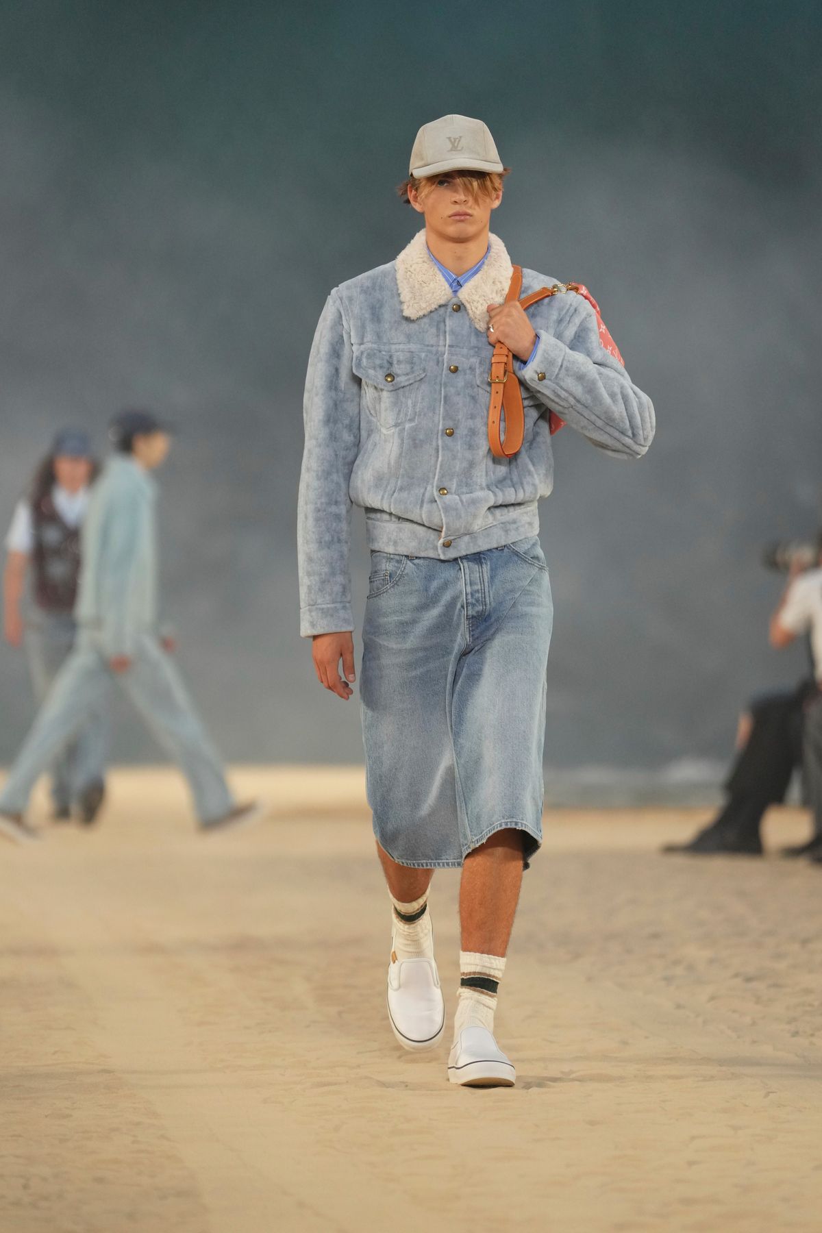 Pharrell sends Vuitton surfing as Jeremy Allen White, Missy Elliott and ...