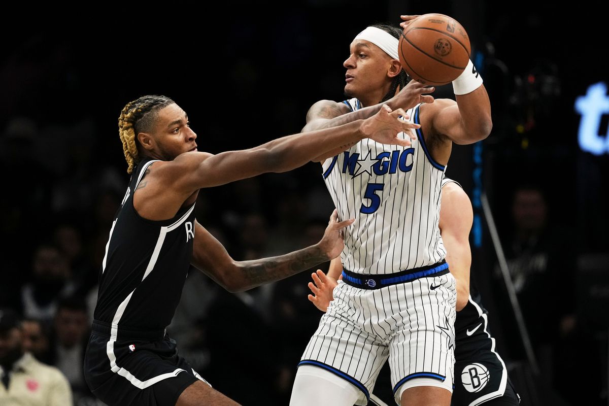 Banchero banks in 3-pointer at OT buzzer to lift Magic past Nets, 104 ...