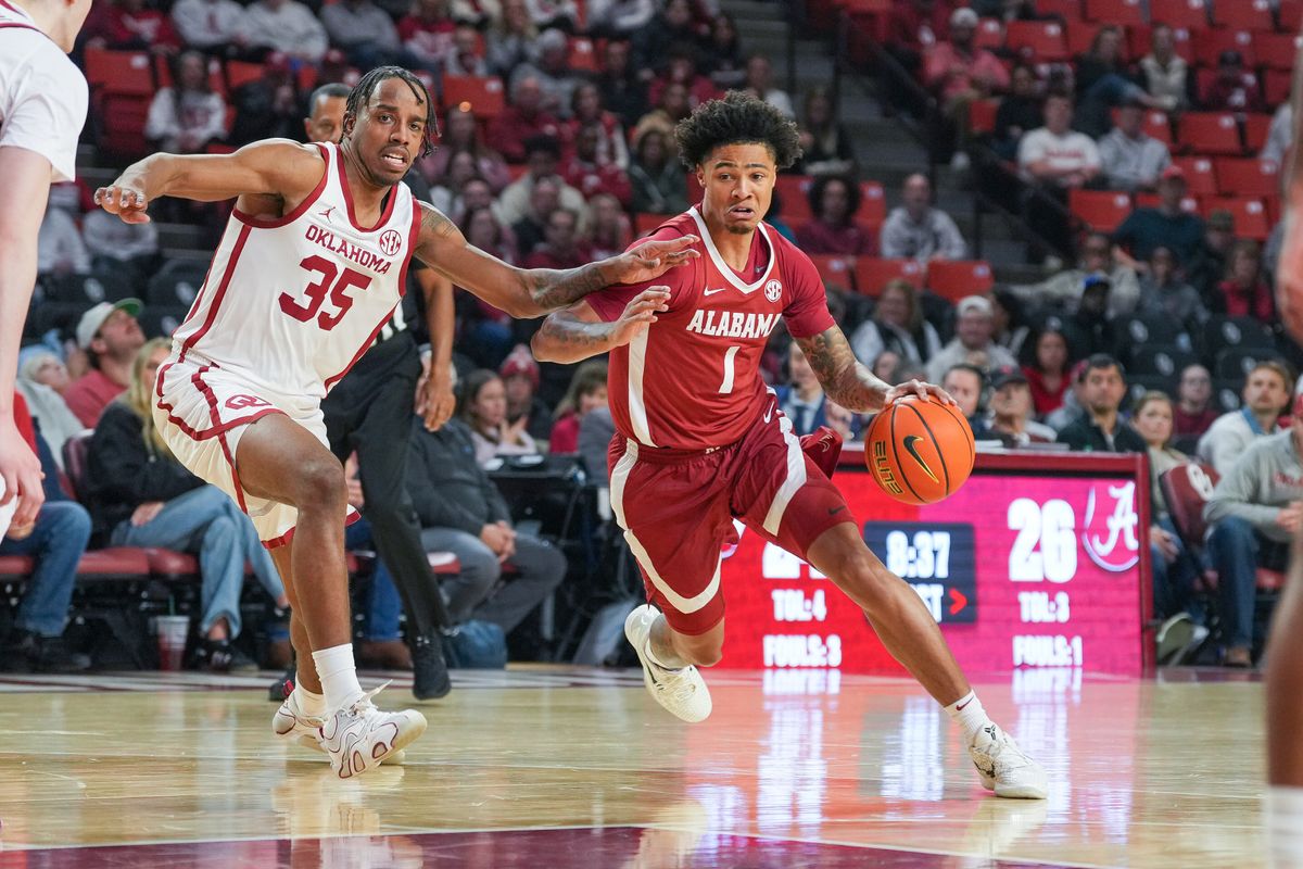 Labaron Philon’s 23 points and Aiden Sherrell’s 21 help No. 18 Alabama beat Oklahoma 83-81 ...
