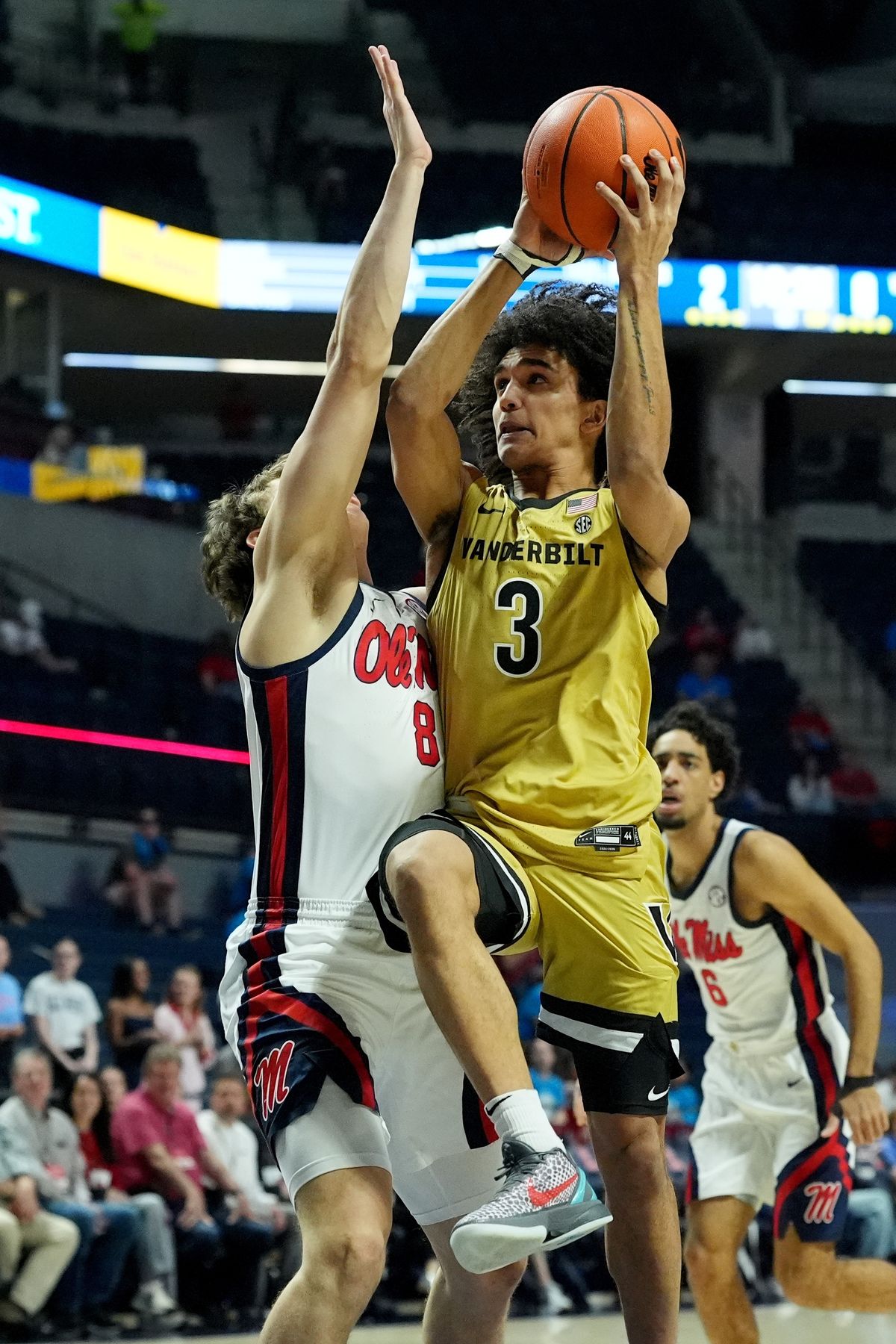 Tyler Tanner’s big overtime leads No. 24 Vanderbilt past Mississippi ...