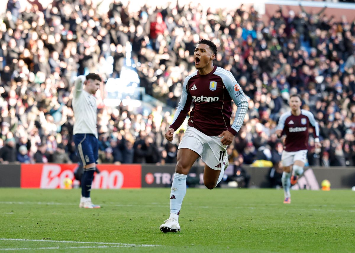 Villa beats Forest 3-1 and climbs to second place in Premier League ...