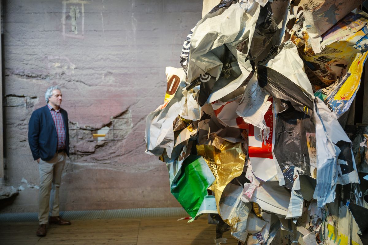 Dozens of artists bring new life to a gigantic former ironworks on ...
