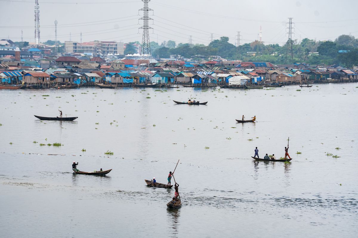 Africa’s megacity of Lagos reshapes its coast by dredging and puts ...