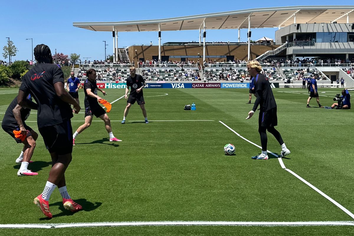 US team settles into World Cup training base with optimism and ...