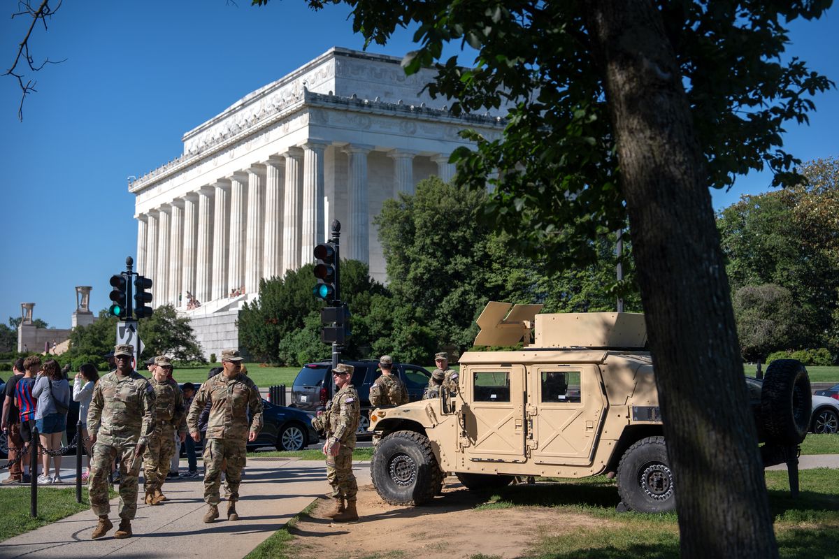DC will pay $50,000 to man detained while protesting guard patrol with ...