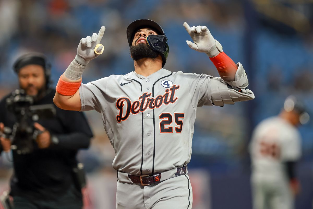 Torres, Pérez and Greene go deep to back Flaherty as Tigers beat Rays 8 ...