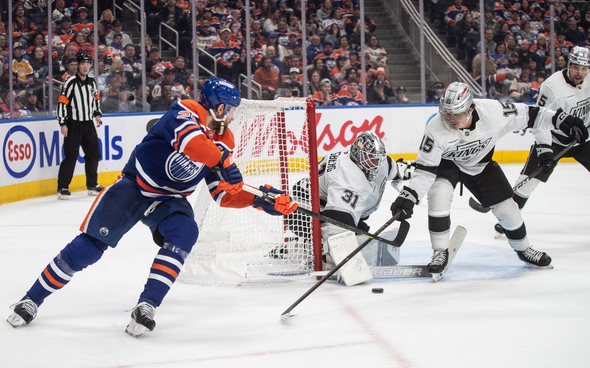 Kempe scores lone shootout goal to lift Kings past Oilers, 4-3 ...