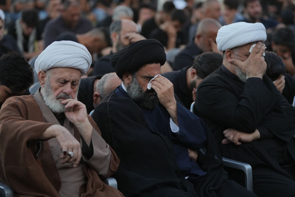 Tyre in southern Lebanon marks Muharram holy month after destruction ...