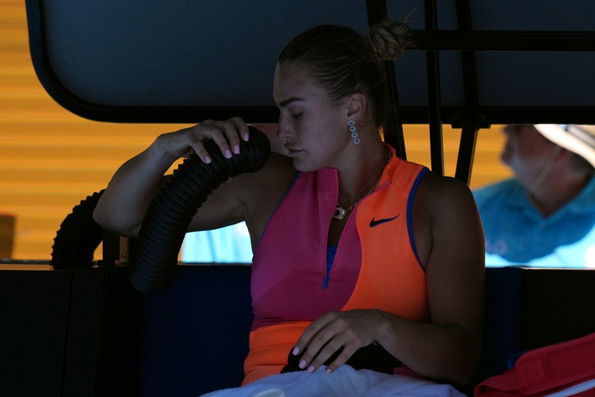 Top-seeded Sabalenka beats 18-year-old American Jovic to reach the ...