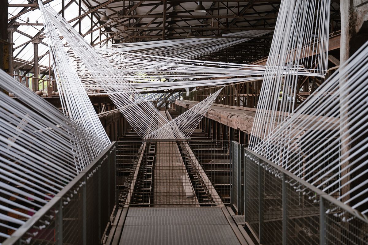 Dozens of artists bring new life to a gigantic former ironworks on ...