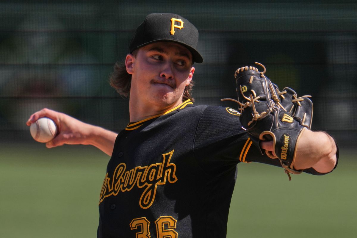 Spencer Horwitz hit by pitch with the bases loaded to lift the Pirates ...