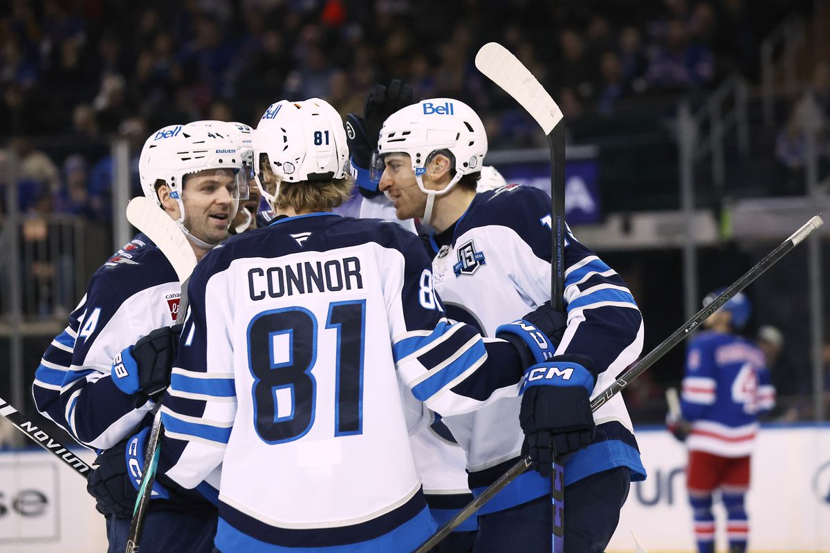 Jets beat the Rangers in a shootout to spoil goalie Dylan Garand’s NHL ...