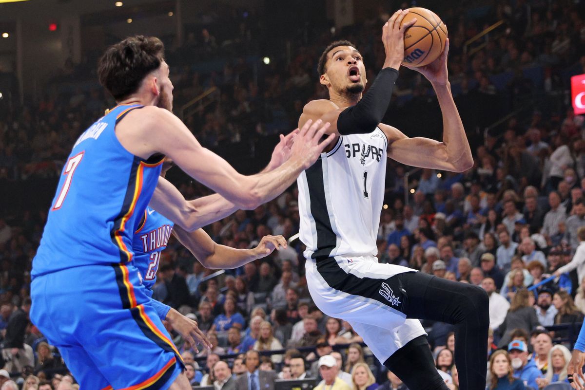 Gilgeous-Alexander scores 34 as Thunder top Spurs for first time in ...