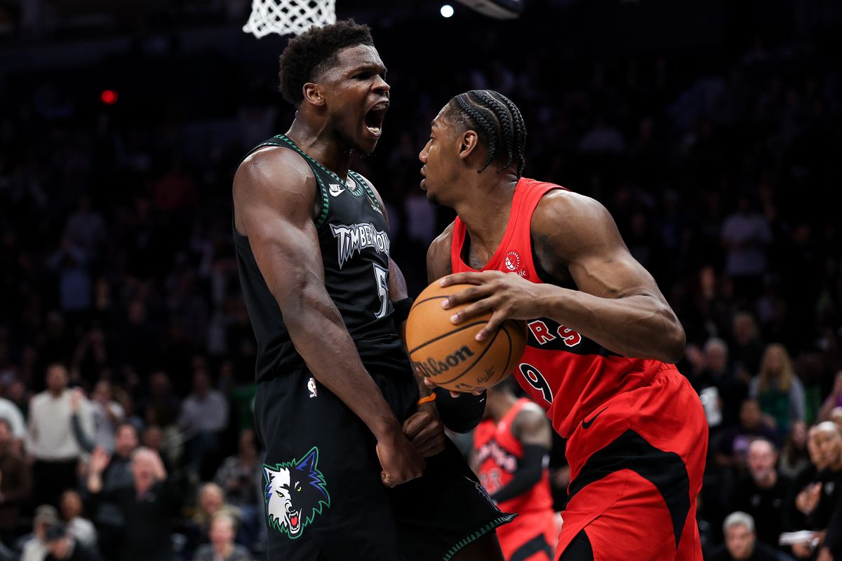 Anthony Edwards’ big slam over RJ Barrett sparks Timberwolves to 115 ...