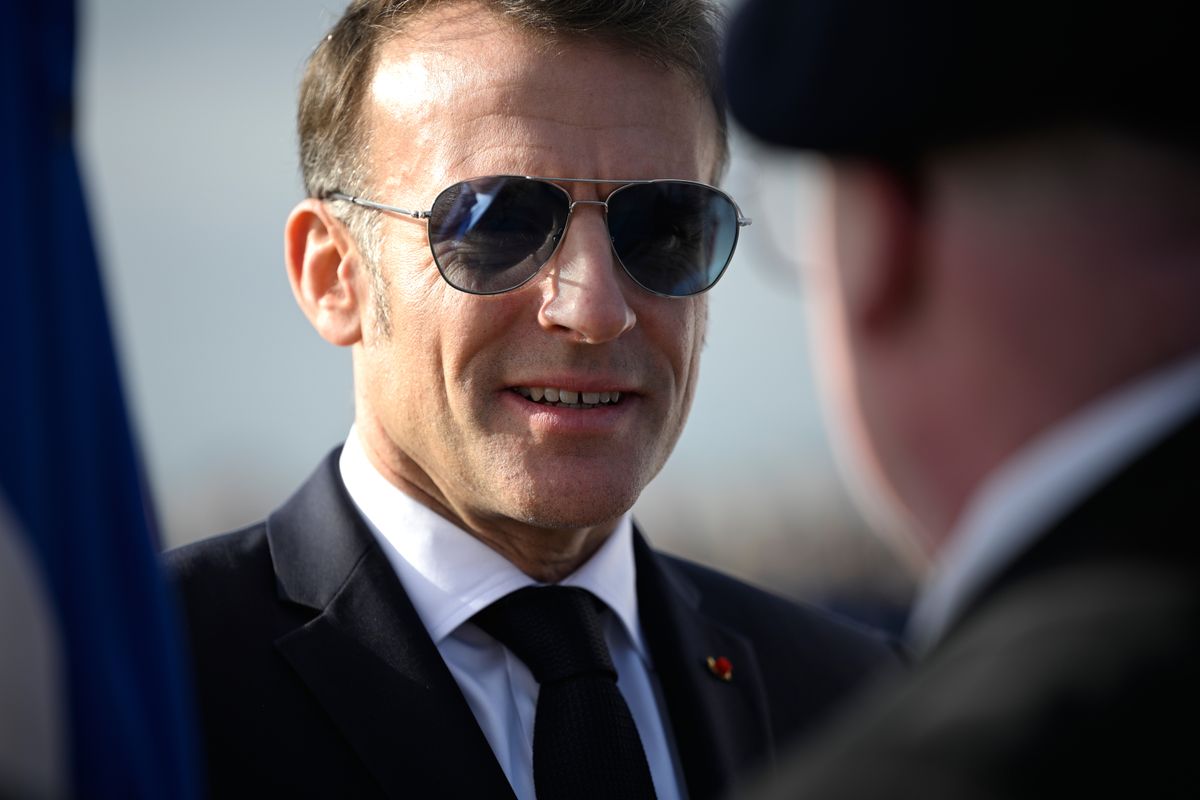 France’s Macron laughs off ‘harmless’ eye condition as he addresses ...