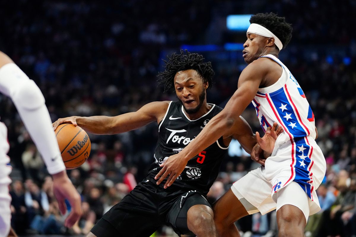Maxey scores 33 as 76ers use 80-point first half to beat Raptors 115 ...