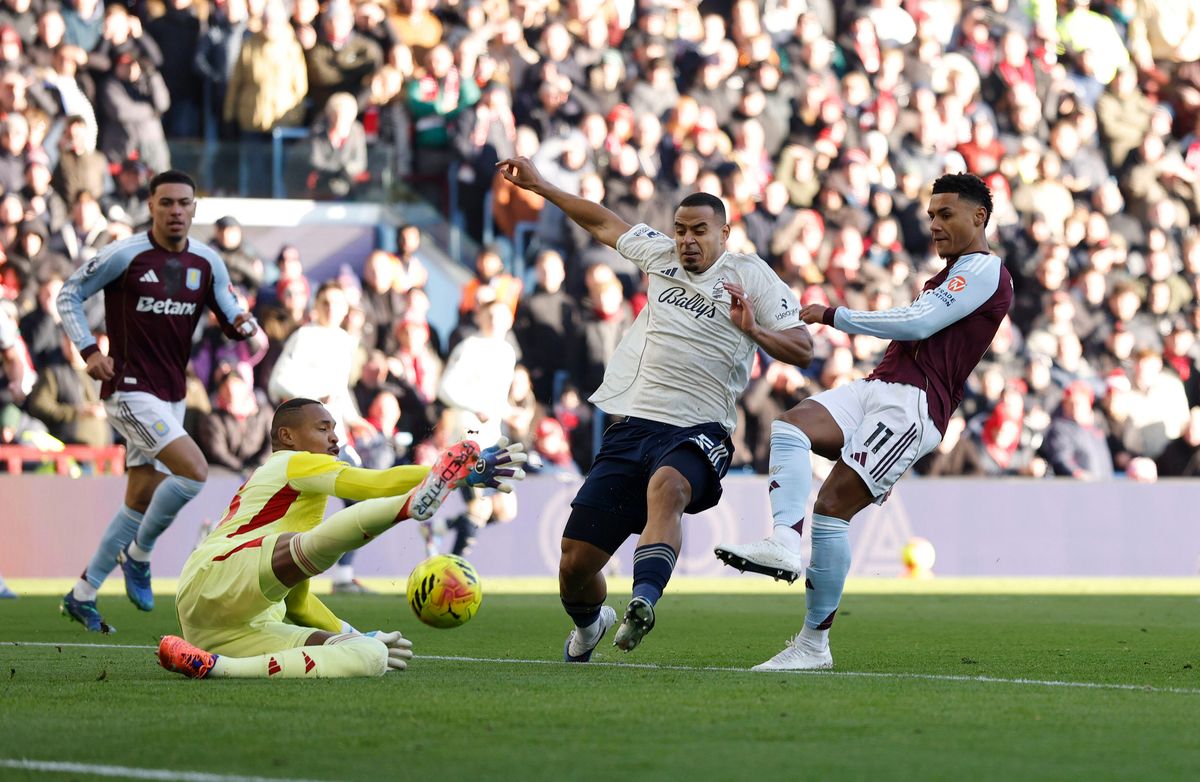Villa beats Forest 3-1 and climbs to second place in Premier League ...
