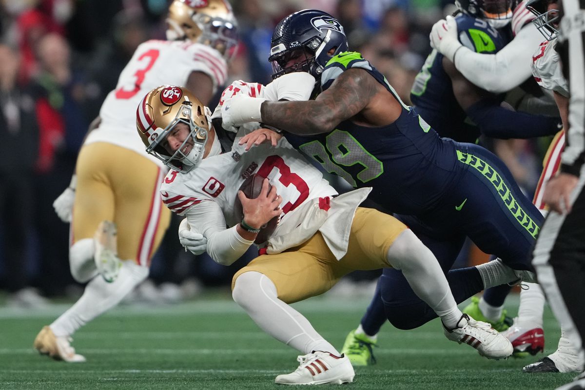 Seahawks dominate 49ers from opening kick, advance to NFC title game ...
