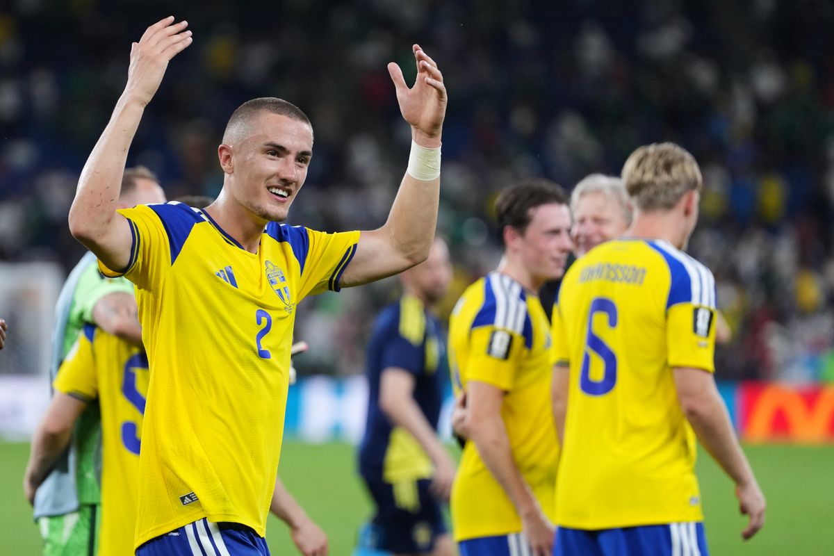This Sweden defender at the World Cup isn’t your typical soccer player ...