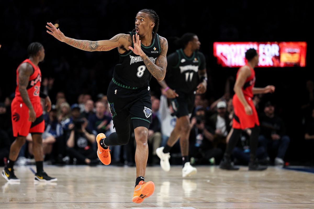 Anthony Edwards’ big slam over RJ Barrett sparks Timberwolves to 115 ...