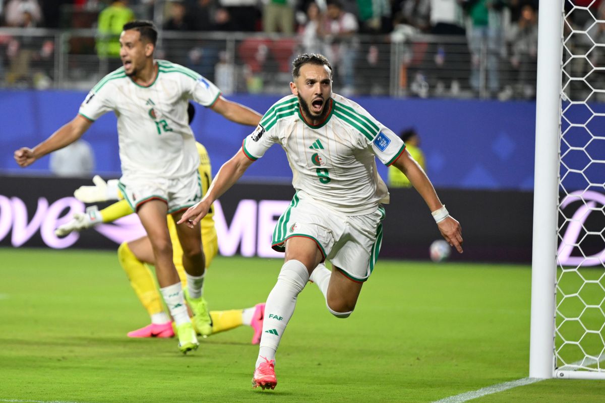 Algeria rallies past Jordan 2-1 for its first win at a World Cup since ...