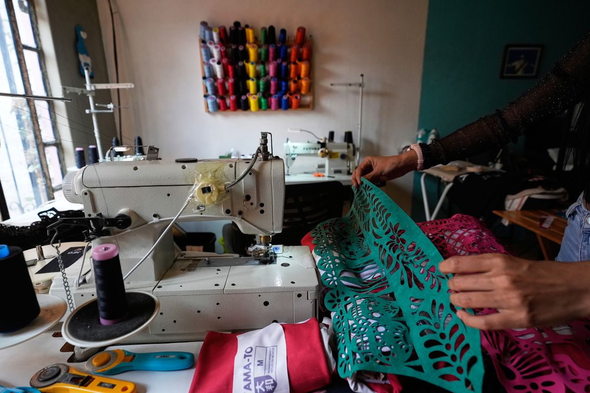 Mexican designer blends soccer and pre-Hispanic culture ahead of the ...