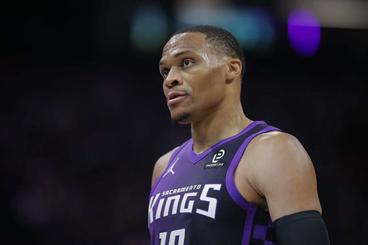 Westbrook passes Magic Johnson for 7th place in career assists as Kings ...