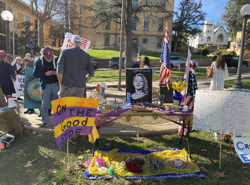 Protest Following Minneapolis ICE Shooting Held In Sonora ...