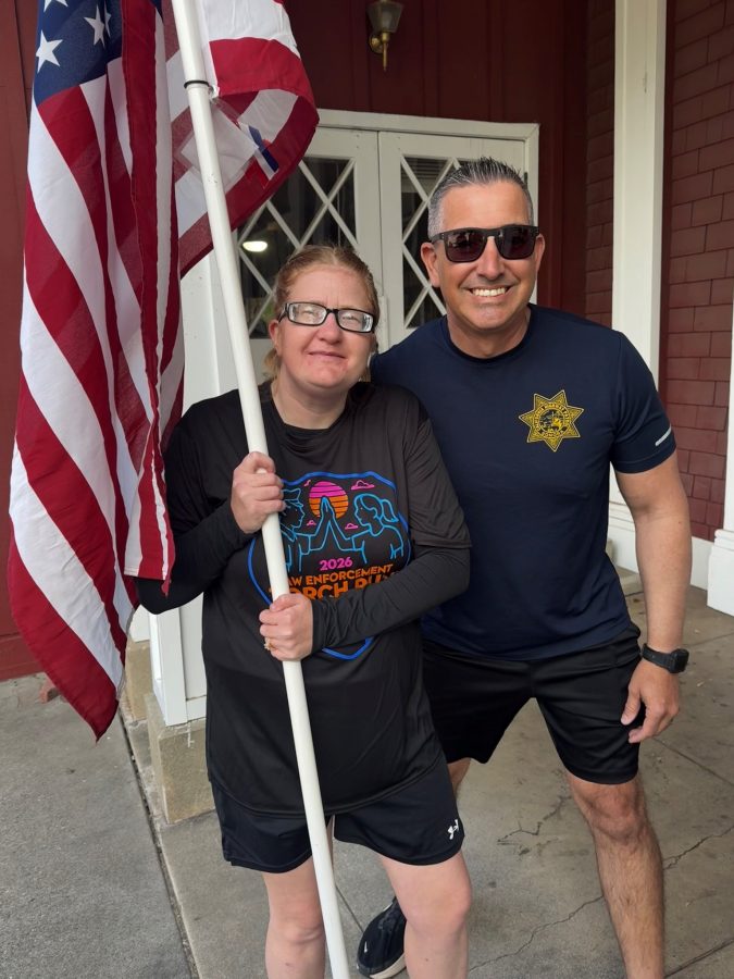 Carrying Torch To Support Special Olympics - myMotherLode.com