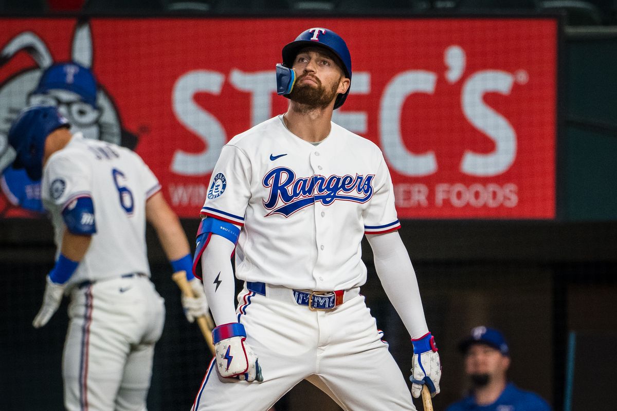Joc Pederson homer caps 8-run 1st as Rangers beat Astros 10-7 a night ...
