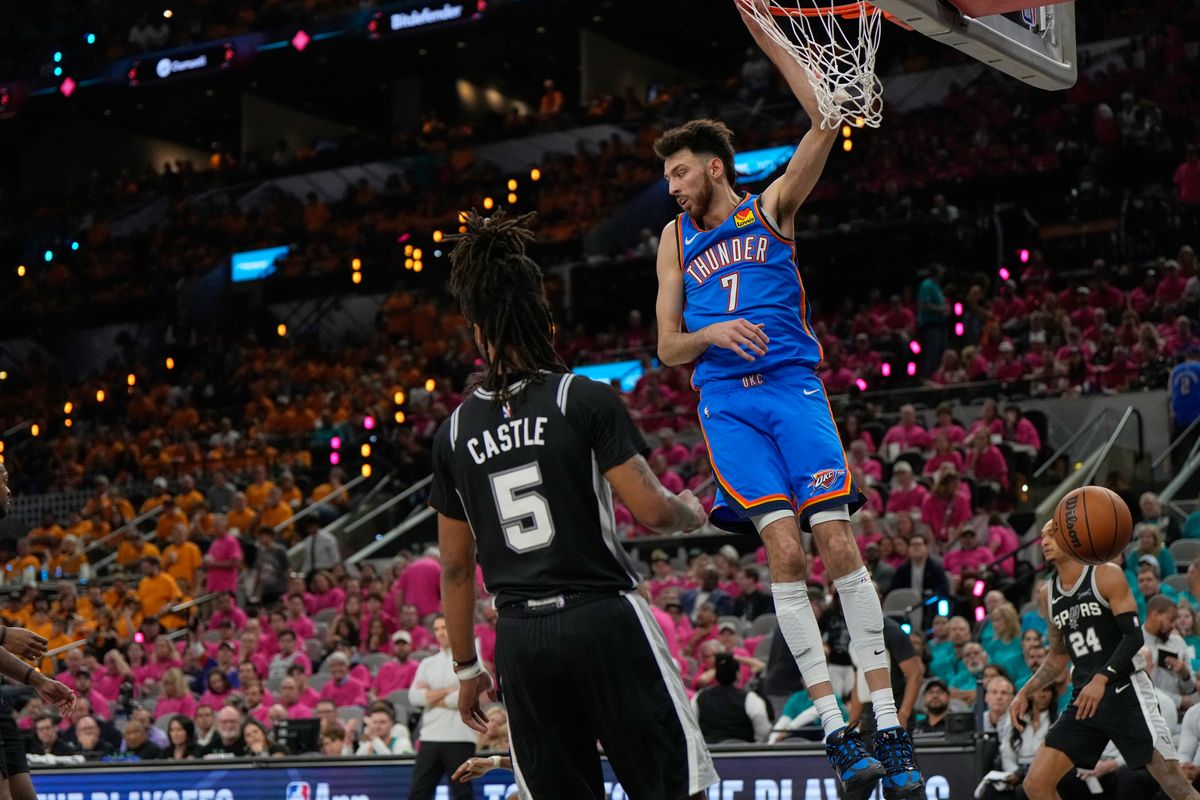 Gilgeous-Alexander, bench propel Thunder past Spurs 123-108 after ...