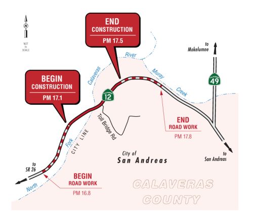 Hwy 12 Bridge Replacement To Delay Traffic In Calaveras County ...