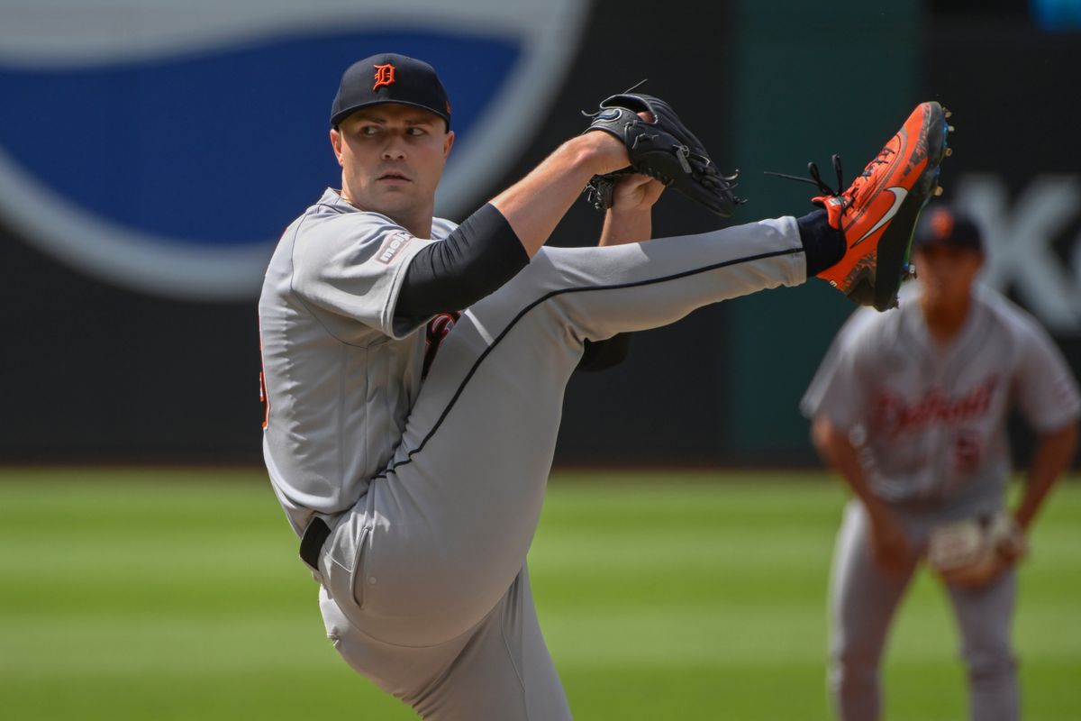 Tigers ace Tarik Skubal shows some rust in first start since elbow ...
