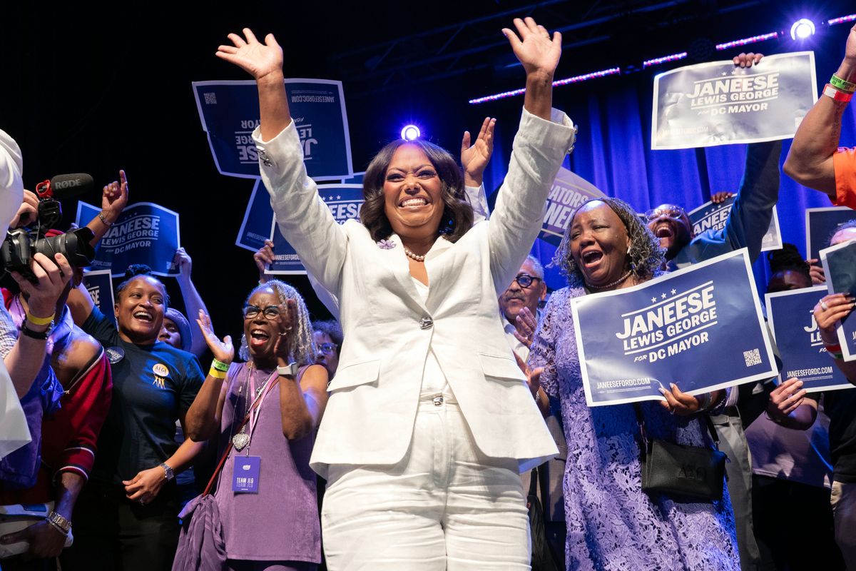 Janeese Lewis George wins the Democratic primary for mayor of ...