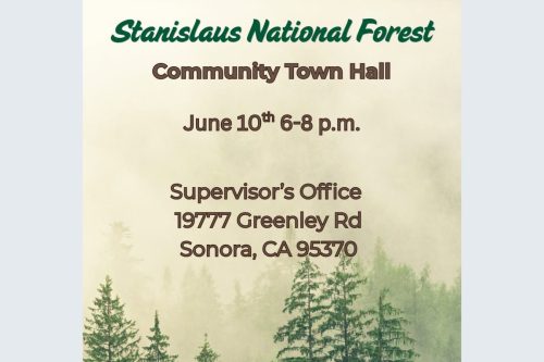 Forest Hosting Community Town Hall - myMotherLode.com